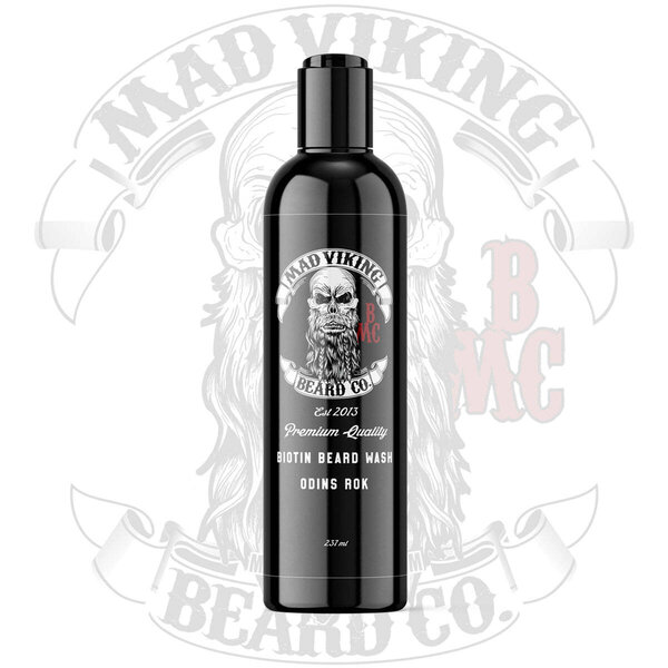 Mad Viking - ODINS ROK BIOTIN BEARD WASH - Military & First Responder ...