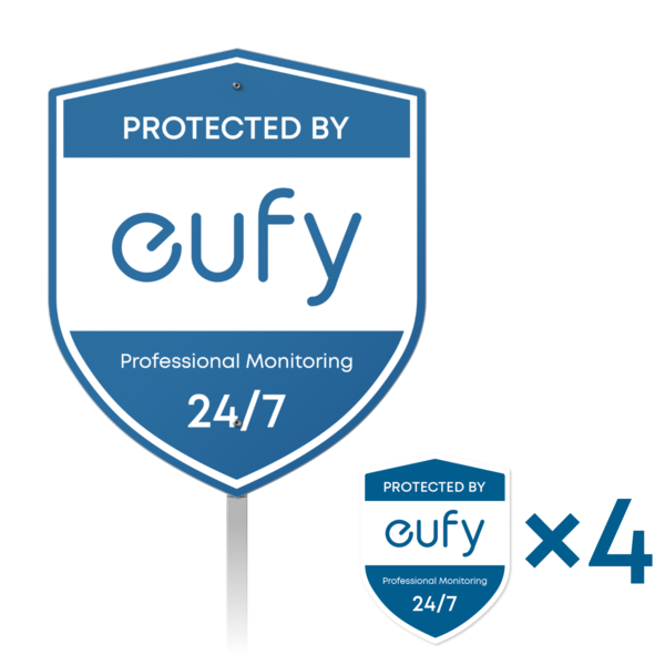 eufy - eufy Yard Sign and Window Sticker Bundle - Military & First ...