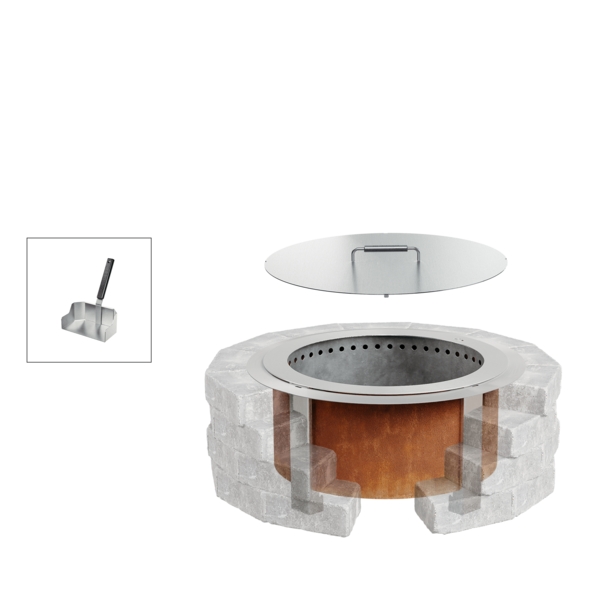 Breeo - Fire Pit Insert Bundle - Military & First Responder Discounts ...