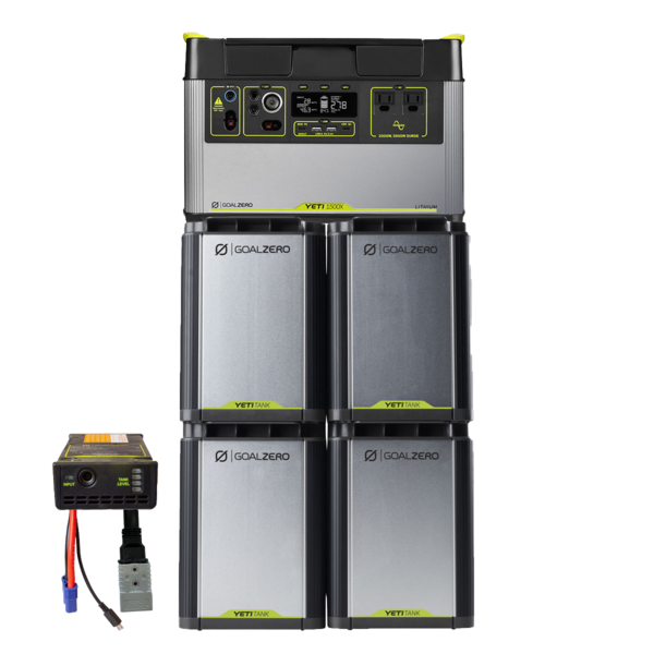 Goal Zero - Yeti 1500X + 4800Wh Expansion System - Military & First ...