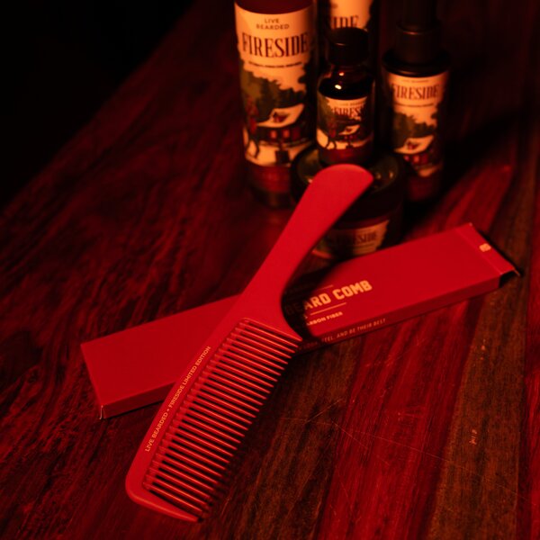 Live Bearded - Carbon Fiber Classic Comb Fireside Edition - Military ...