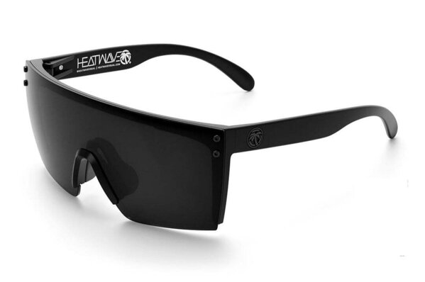 Heat Wave Visual - Lazer Face Sunglasses: Black Frame Anti Fog Black ...