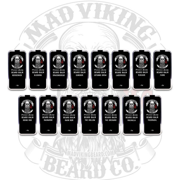 Mad Viking - MAD VIKING SAMPLE BEARD BALM KIT - Military & First ...