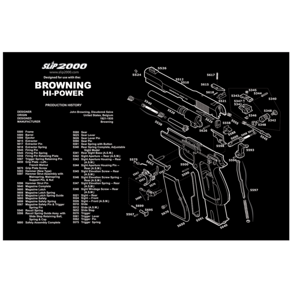 Slip 2000 - Gun Cleaning Mat - Military & First Responder Discounts | GOVX