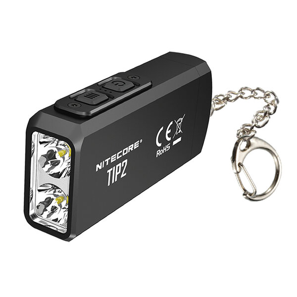 Nitecore - TIP2 720 Lumen USB Rechargeable Keychain Flashlight ...