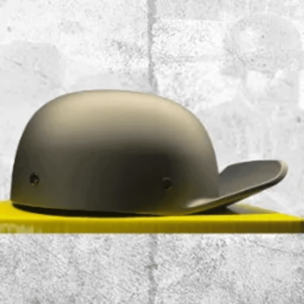 Micro DOT Helmet Co - MicroLid Curve Charcoal Baseball Motorcycle ...