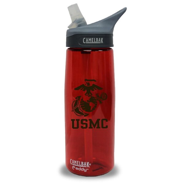 Armed Forces Gear - USMC Camelbak Water Bottle (Red) - Military & First ...