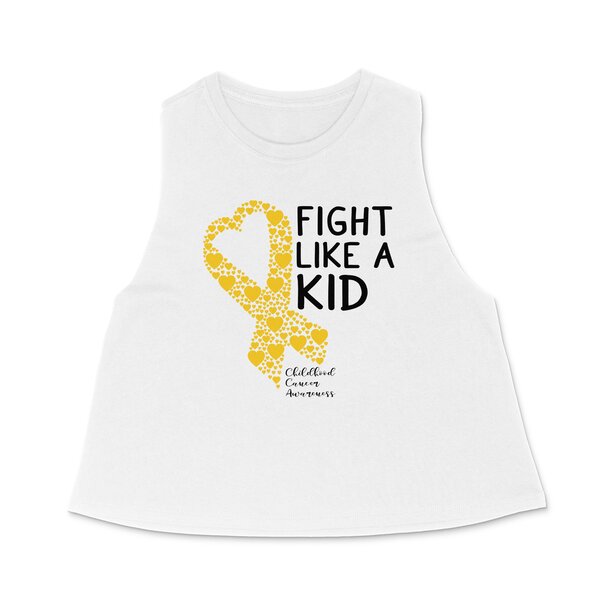 DadBod Apparel - Limited Release Fight Like a Kid Crop Tank - Military ...