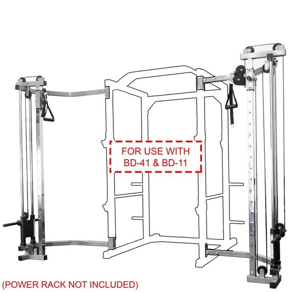 Valor Fitness - Cable Crossover Attachment for 2.5x2.5 Racks - Military ...