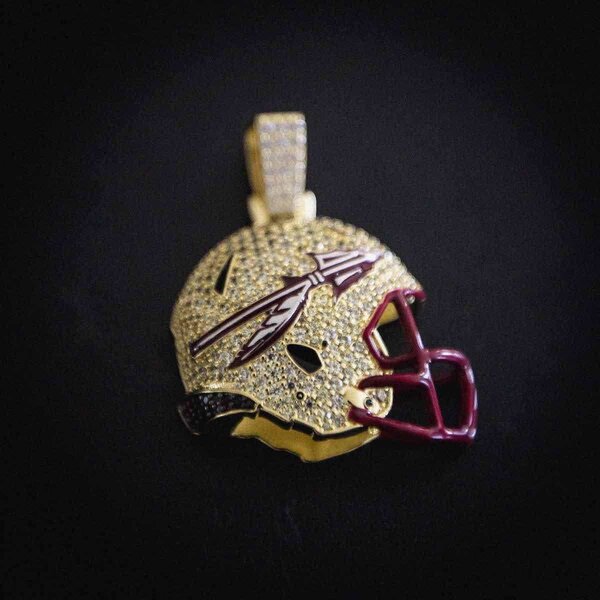 The GLD Shop - Florida State Football Helmet Pendant - Military & First ...