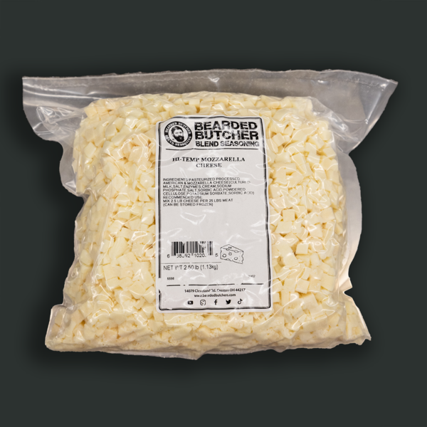 The Bearded Butchers - High Temperature Mozzarella Cheese 2.5lb ...