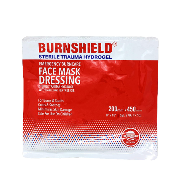 MediTac Kits - Burn Face Mask, 8" x 18" - Military & First Responder ...