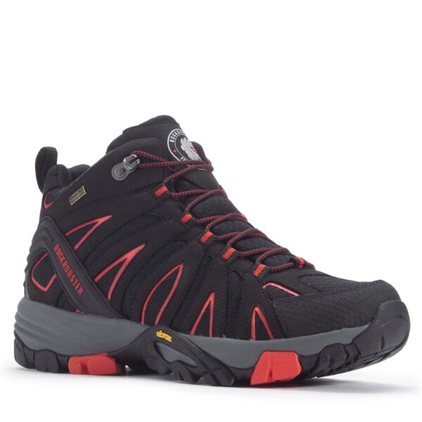 Rock Rooster Footwear - ROCKROOSTER Bedrock Black 6 Inch Waterproof ...