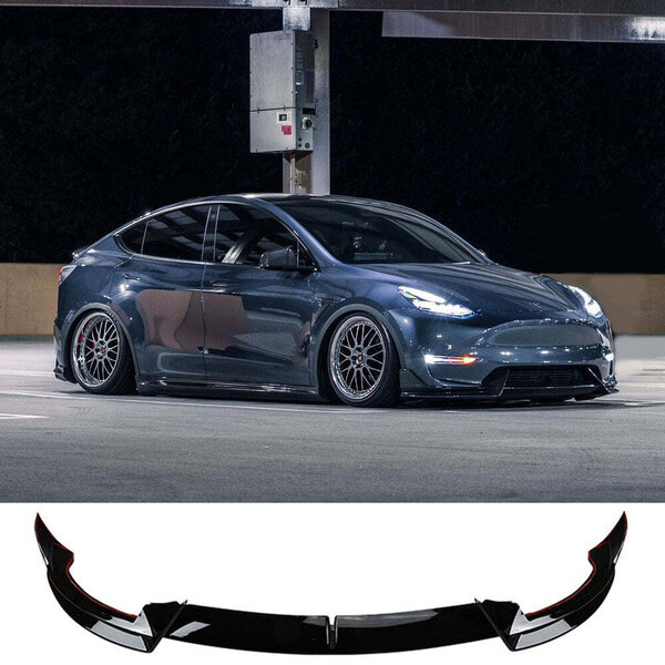 w2bodykits - For 2020-2024 Tesla Model Y Front Bumper Lip Splitter 3PCS ... w2bodykits - For 2020-2024 Tesla Model Y Front Bumper Lip Splitter 3PCS ...
