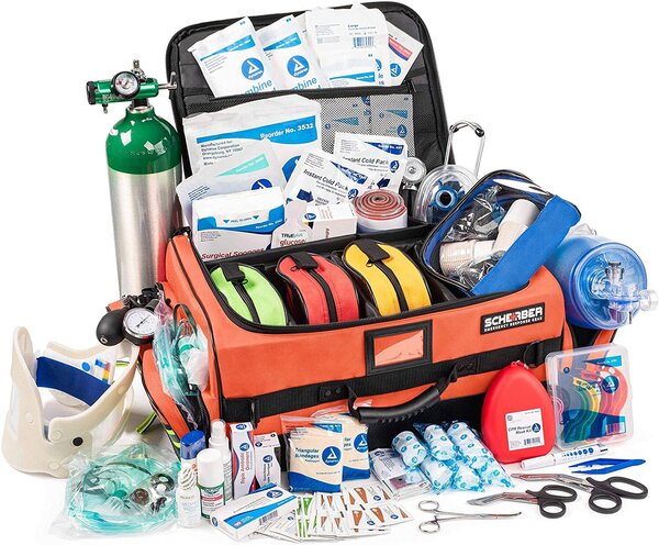 Scherber - Scherber Ultimate First Responder Trauma kit O2 - Fully ...