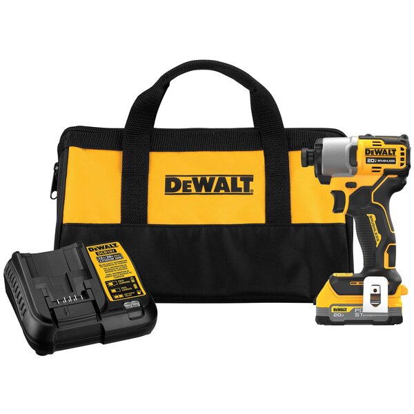 DeWalt - 20V MAX High Performance 1/4" Impact Driver Kit w/ POWERSTACK ...