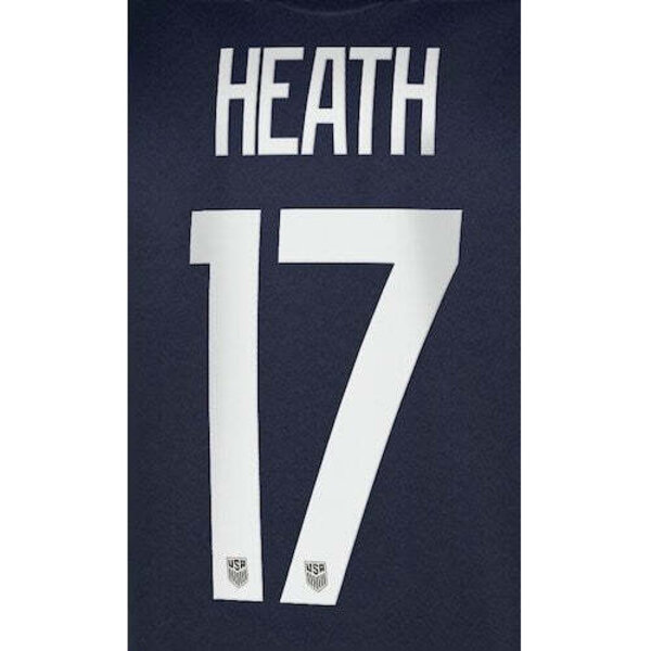 ProSoccer - USA 2020/21 Away Womens Heath #17 Jersey Name Sets ...