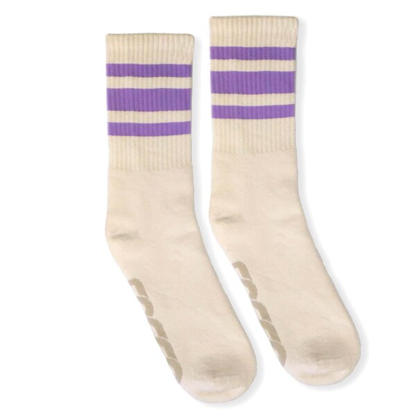 SOCCO - SOCCO Naturals | Lilac Striped Socks - Military & First ...