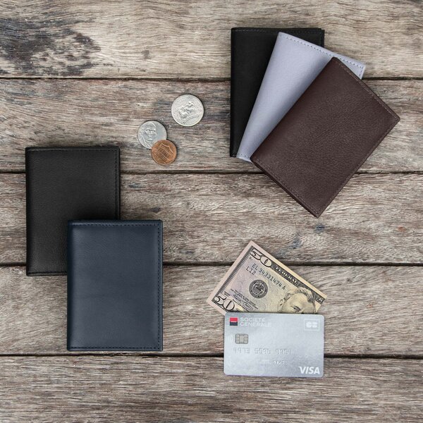 John Candor - Slim Vertical 2.0 Wallets (Cards, Cash, Coins, AirTag ...