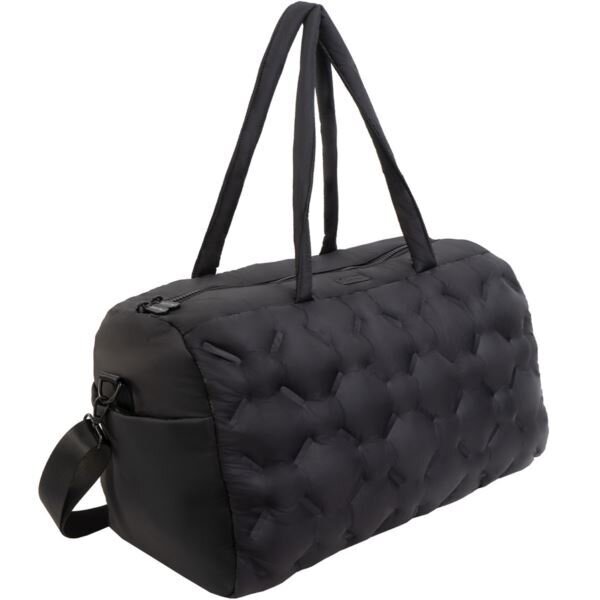Ellen Tracy - Embossed Quilt Puffer Nylon Weekender Duffel - Discounts ...