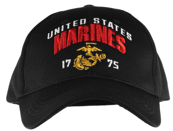 JWM Wholesale - Marines Emblem Performance Cap - Military & Gov't ...
