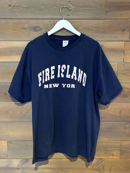 Fair Harbor - The Fire Island Vintage Tee | Weathered Navy Fire Island ...