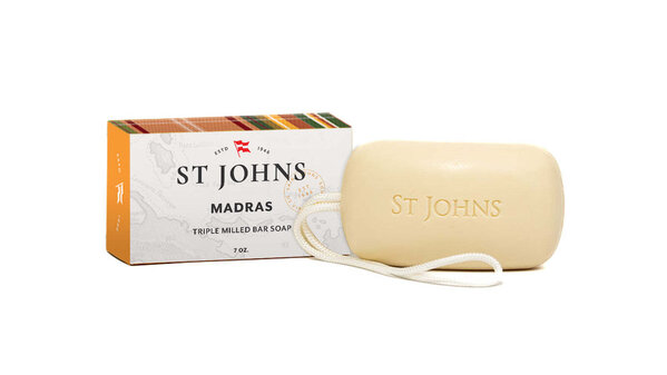 St Johns Fragrance Co. - Madras Soap On a Rope - Military & First ...