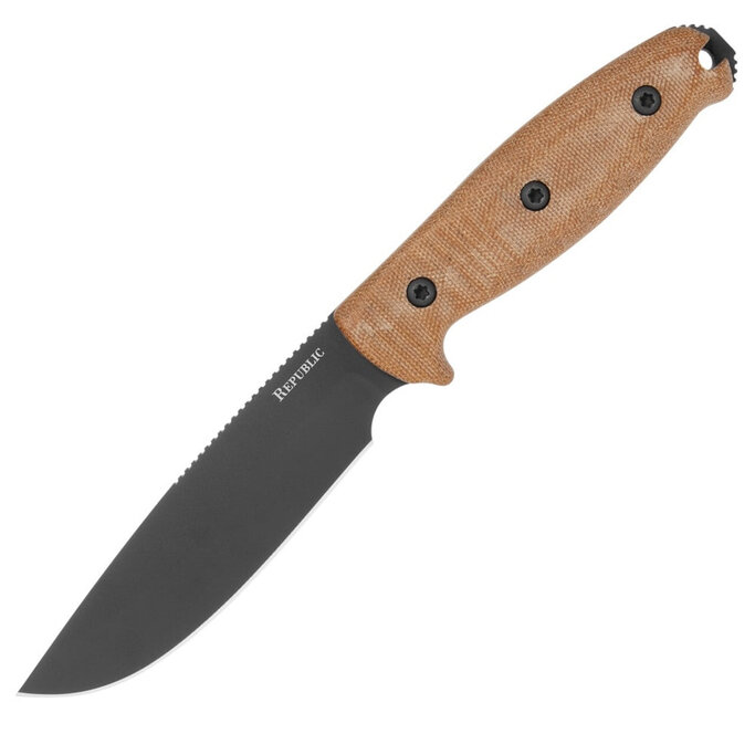 Cold Steel - 5" Republic Bushcraft Fixed Blade Knife - Military & Gov't ...