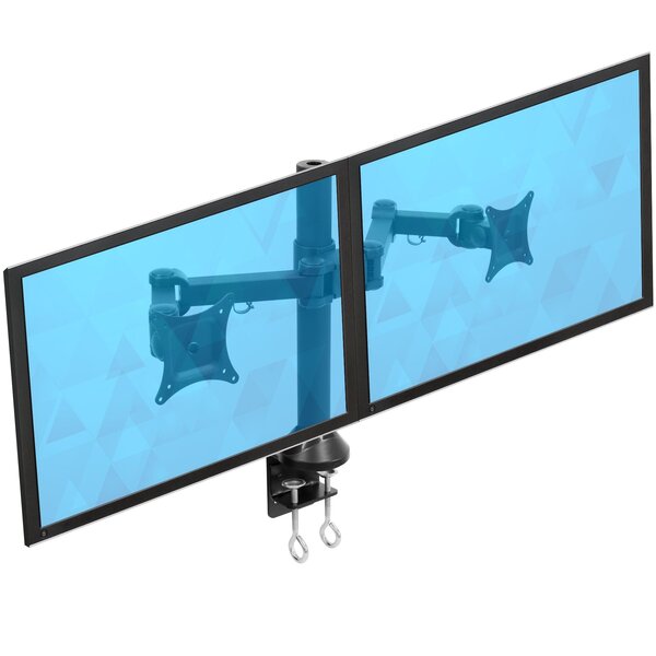 Mount-It! - Dual Monitor Desk Mount for 13-27 Inch Screens - Military ...