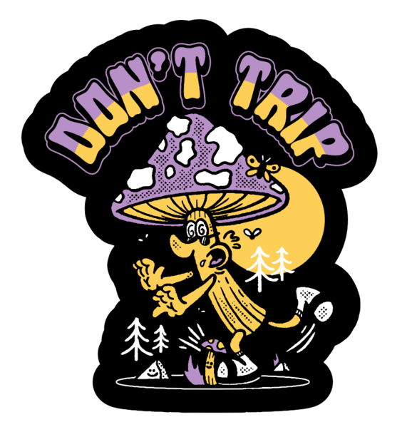 Last Call Co. - Don't Trip Sticker - Military & First Responder ...