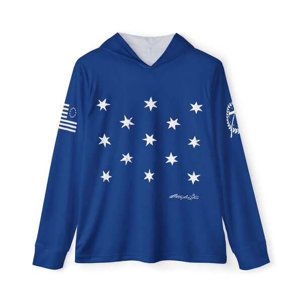 1776 United - George Washington's HQ Flag Performance Fishing Shirt ...