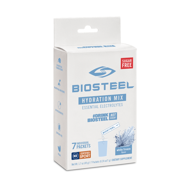 BioSteel US - HYDRATION MIX / White Freeze - 7 Servings - Military ...
