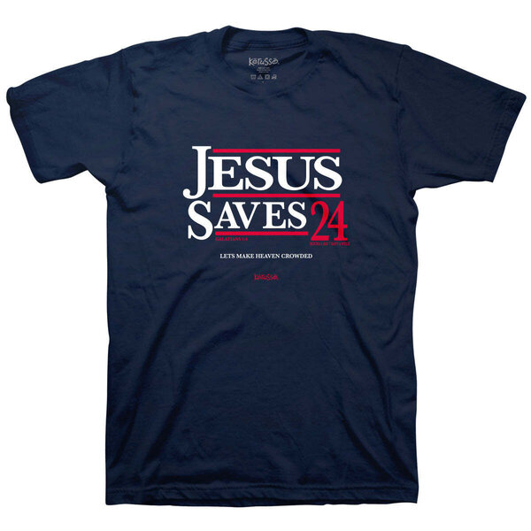 Kerusso.com - Kerusso Christian T-Shirt Jesus Saves '24 - Military ...