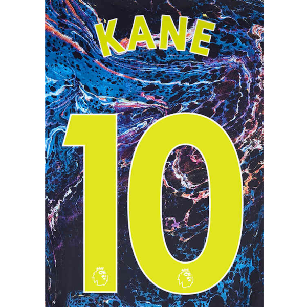 ProSoccer - Tottenham 2021/22 Away Kane #10 Jersey Name Set-Yellow ...