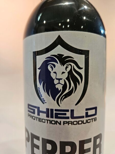 Shield Protection Products - Law Enforcement Pepper Spray 16oz Stream ...