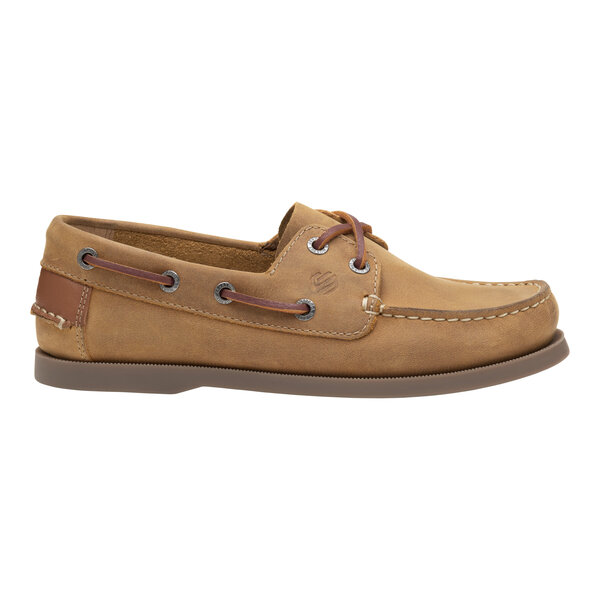 Johnston & Murphy - Boys' Big Kid Zeke Boat Shoe - Military & Gov't ...
