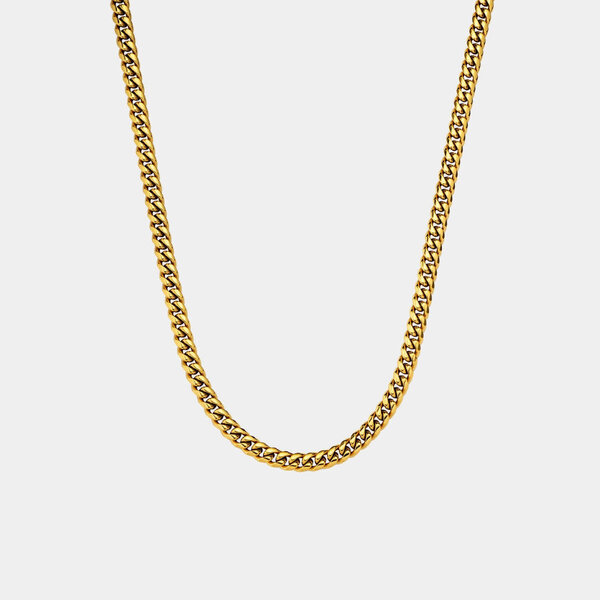 Marcozo - Miami Cuban Link Chain - Gold (6mm) - Military & First ...