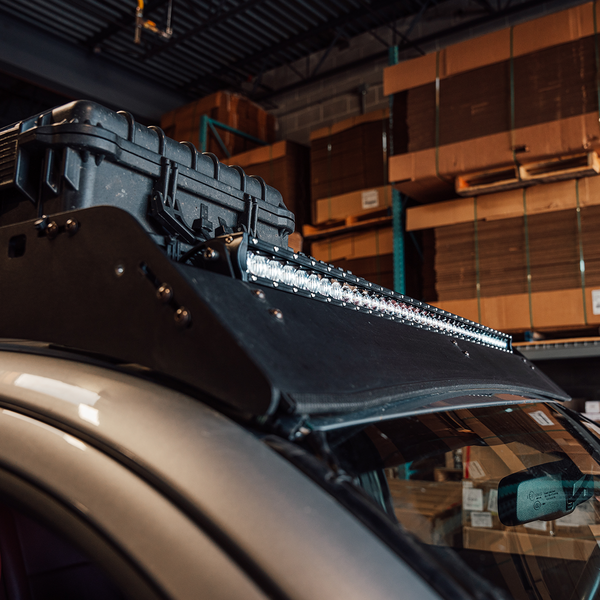 Cali Raised LED - Sherpa Roof Rack LED Light Bar Bracket Kit - Military ...