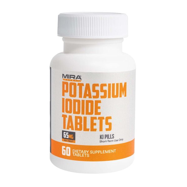 MIRA Safety - FREE Potassium Iodide Tablets (60 Count) Emergency ...