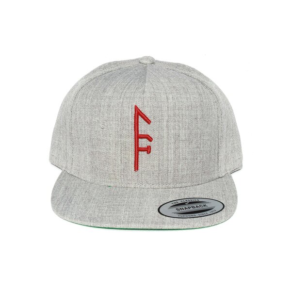 Directional Force - Gray Vector Up Snapback..red logo - Military ...
