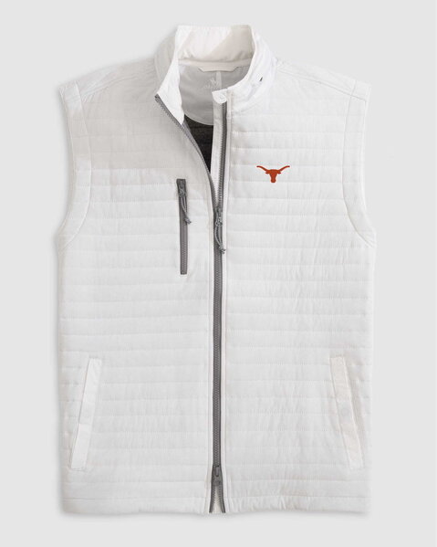 johnnie-O - Texas Crosswind Quilted Performance Vest - Military & First ...
