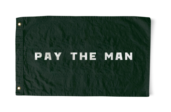 Josh Bridges - Pay The Man Flag - Military & First Responder Discounts ...