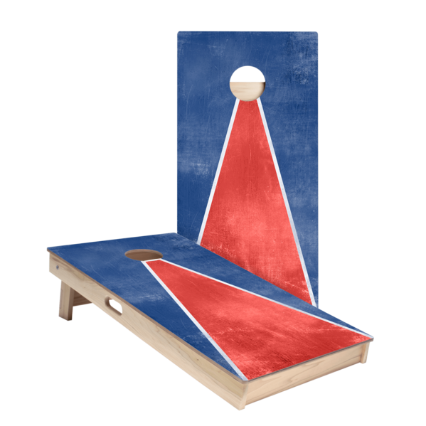 American Cornhole Association® - Classic Triangle - Red, White, Blue ...