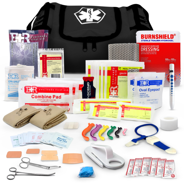 MediTac Kits - Fully Stocked First Responder Trauma Kit - Military ...