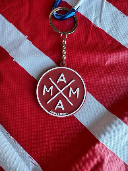Mama X™ Brand - Red Mama X Keychain - Military & First Responder ...